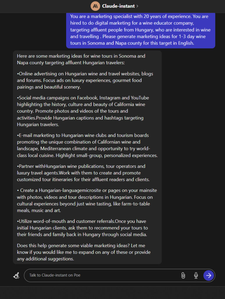 Developing a marketing campaign with generative AI - Vision Nest Media